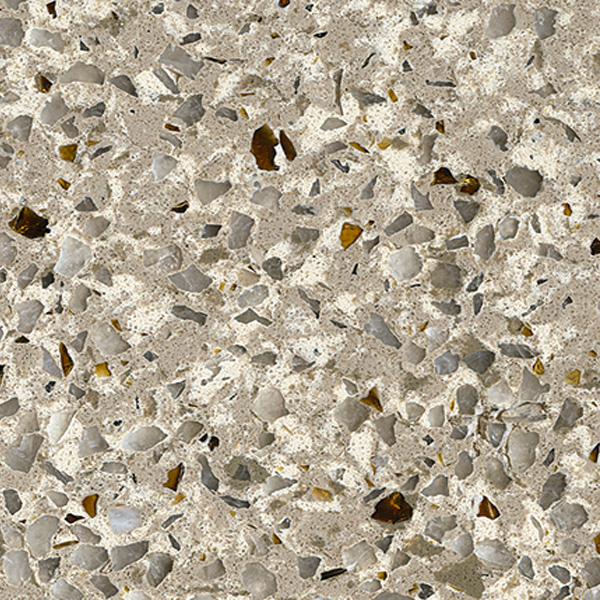 Amber Grey Quartz stone